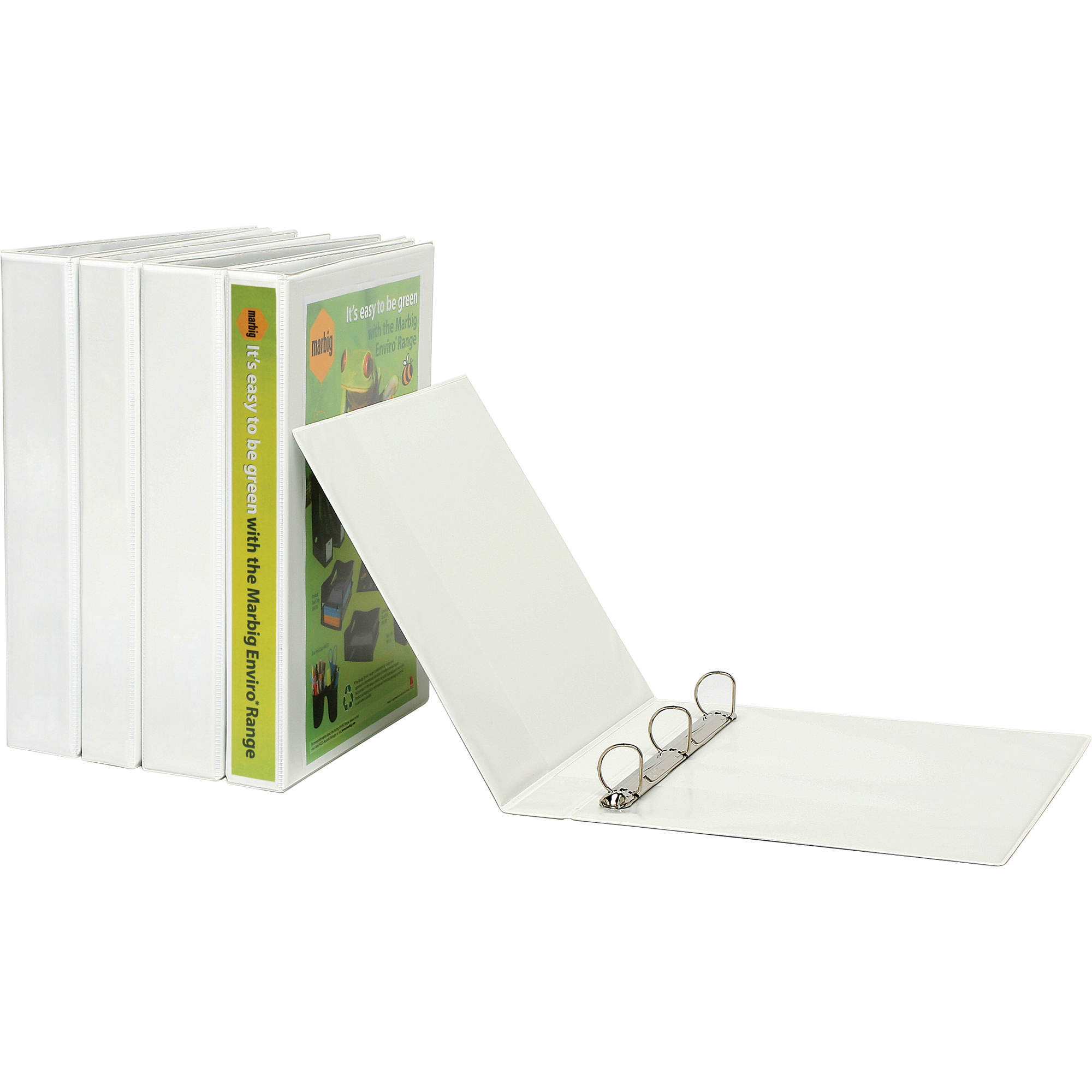 Binders & Folders - BINDER- INSERT A4 3 D RING 25MM WHITE - Lakes ...