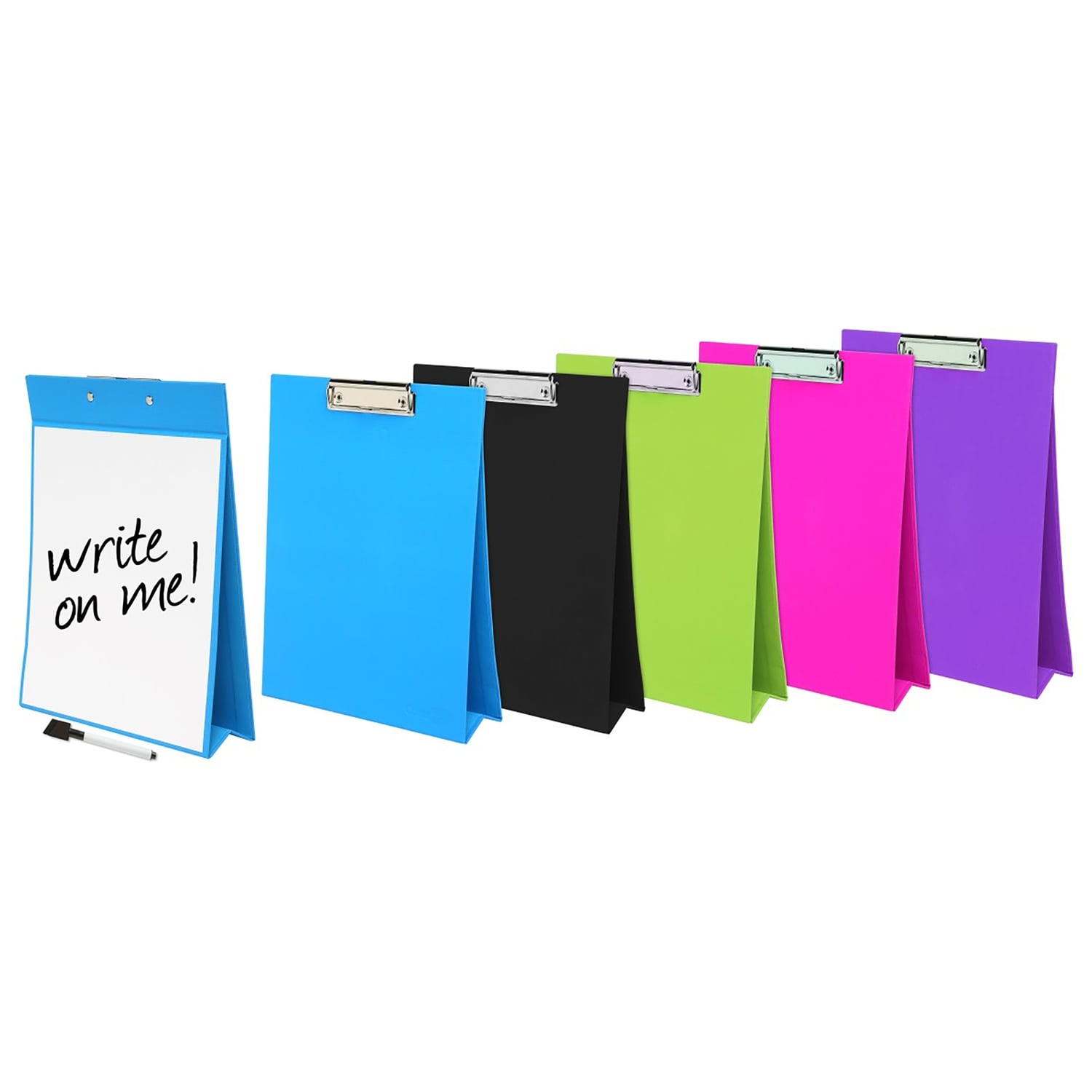 Binders & Folders - COLOURHIDE CLIPBOARD A4 WITH WHITEBOARD PURPLE ...